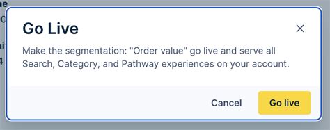 segmentation setup