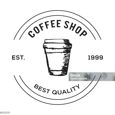 Vektor Desain Ikon Logo Kopi Ilustrasi Stok Unduh Gambar Sekarang