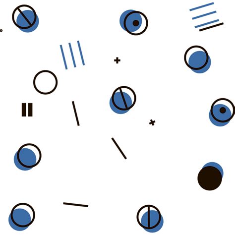 孟菲斯风格海报几何图形点线面png免抠元素采集更多孟菲斯素材关注bjds 花瓣网