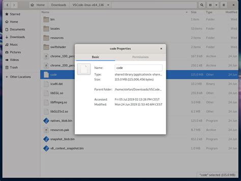 Linux 136 Tarball Shipping With Shared Library Instead Of Executable