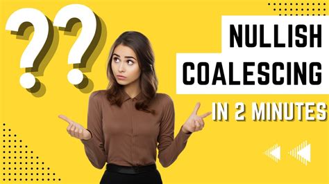 The Operator In 2 Minutes Nullish Coalescing Operator Youtube