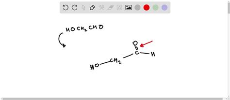 Solveddraw A Lewis Structure Diagram For Hoch2cho And Circle The Polar