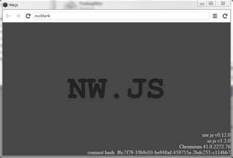 Cordova Phonegap Desktop Opens A Nwjs Window Stack Overflow