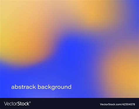 Colorful Gradient Blur Abstract Background Vector Image