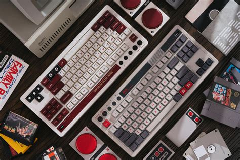 Clavier Mécanique Rétro Inspiré Par Nes Et Famicom 8bitdo Creo Gaming