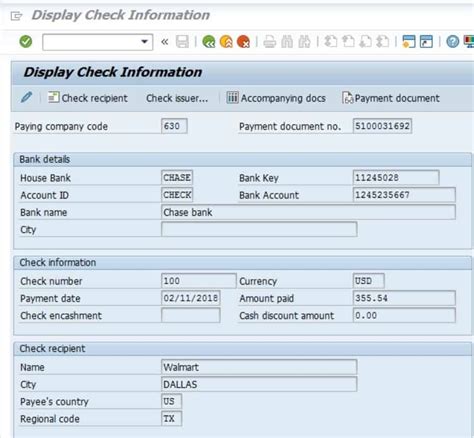 FCH5 Create A Manual Check Sapsharks