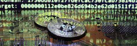 The Digital Process Of Cryptocurrency Mining By Using The Gpus Bitcoins And Video Card On A