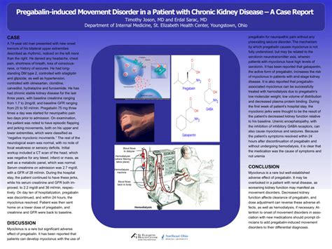 Pdf Pregabalin Induced Movement Disorder In A Patient With Chronic