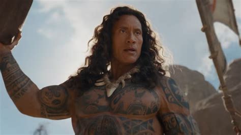 Watch The Rock Featured In New Trailer For Live Action ‘moana Movie