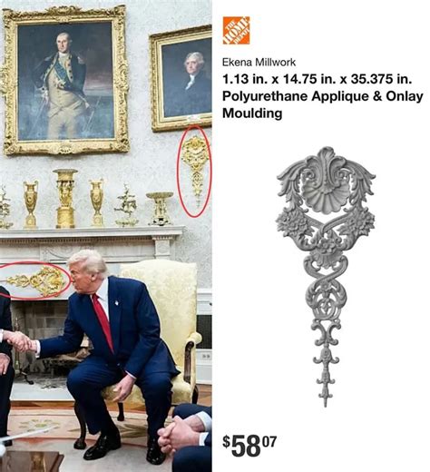 Trumps White House Revamp Dragged Over 58 Home Depot Item Yahoo News Uk