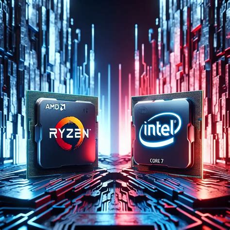 مقارنة بين Amd Ryzen 7 و Intel Core I7