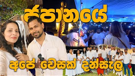 ජපානයේ ලංකාවේ කොල්ලෝ කෙල්ලෝ එකතුවෙලා කරපු සුපිරි වැඩක් Vesak Special Youtube
