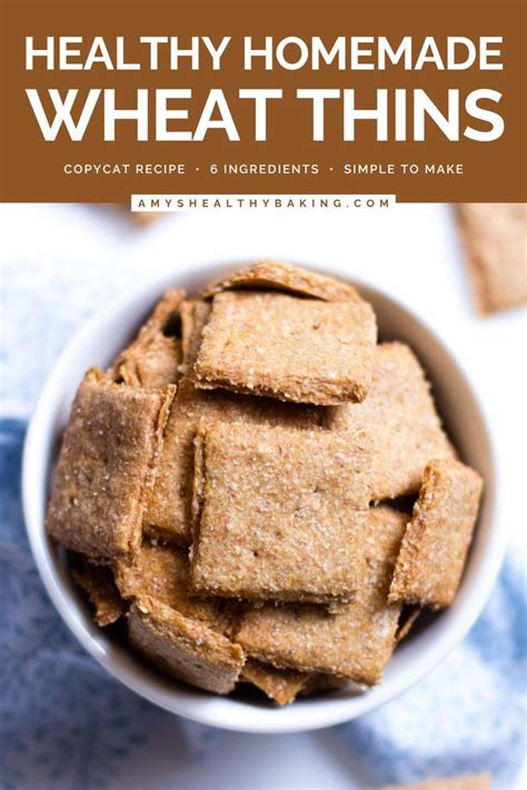 Homemade Wheat Thins Recipe Whole Wheat Thins Homemade Whole Wheat