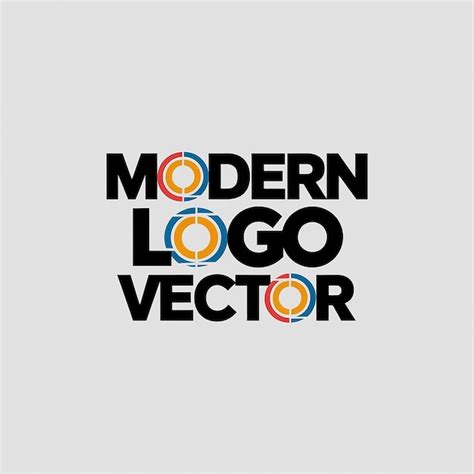 Modern Logo Vector With Sharp Lines And Bold Colors Premium Ai