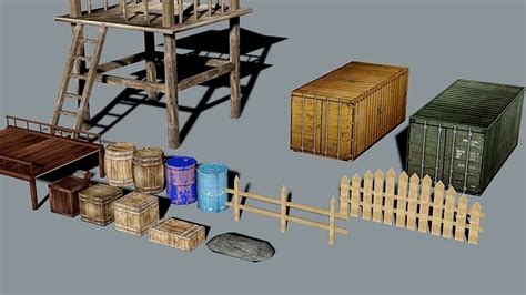 game assets 3d model