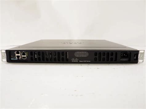 Cisco 4300 Series Isr4331 K9 V04 Integrated Services Router W Nim 4g Lte Na Mod £192 20