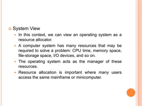 Operating System Introduction Pptx