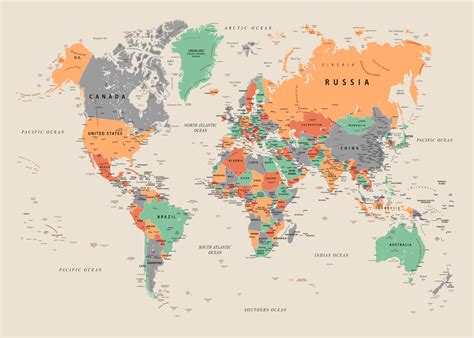 World Political Map Pics