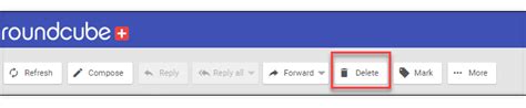 Roundcube How To Delete Messages