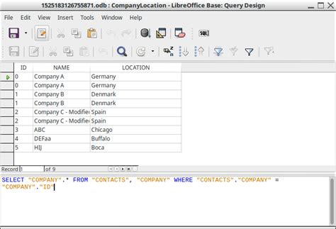 Base Form Based On Query Are Fields Only Read Only English Ask Libreoffice