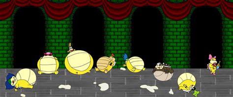 Koopalings Weight Gain By Mothman64 On Deviantart