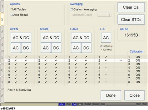 Performing Manual Calibration