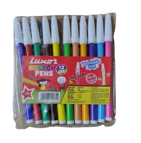 Plastic Luxor Sketch Pen At ₹ 30pack In Sas Nagar Id 2854858627548