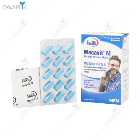 ماکاویت M یوروویتال Macavit M For Men دواپیک