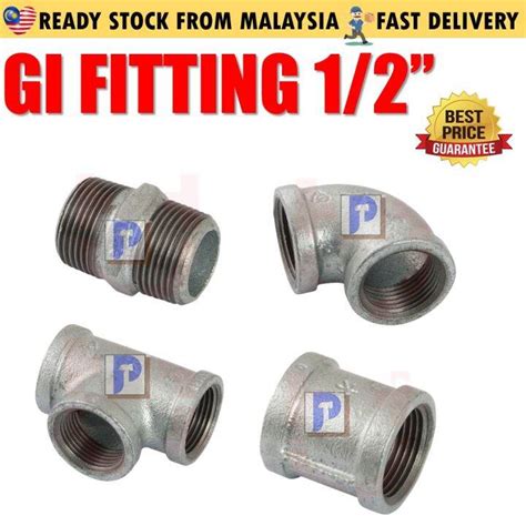 Gi Fitting 12 Gi Pipe Fittings Galvanized Iron Besi Nipple Socket