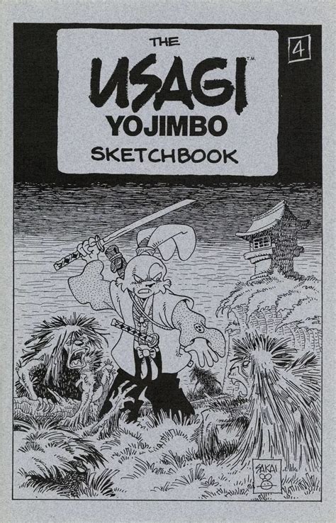 Usagi Yojimbo Sketchbook 4 Buds Art Books