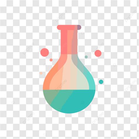 연구 실험실 아이콘 화학자 플라스크 다채로운 병 벡터 흰색 배경에 줄기의 단순한 다채로운 아이콘 그림자 없음 작은 프레임 중앙 Png 일러스트 및 벡터 에 대한 무료