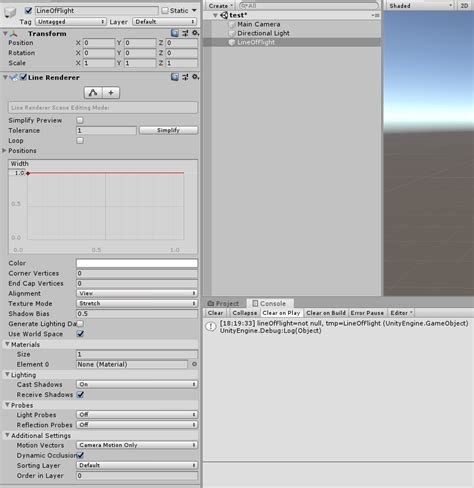 C Unity Linerenderer Unable To Get Reference Stack Overflow