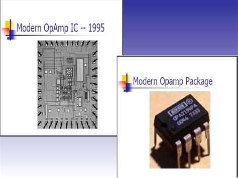 Operational Amplifier Opamp Ppt