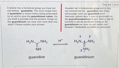 Solved Creatine Has A Functional Group You Have Not Met