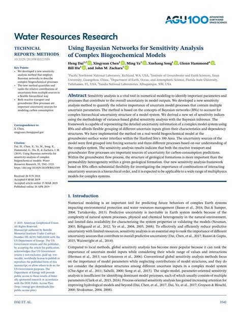 Using Bayesian Networks For Sensitivity Analysis Of Complex