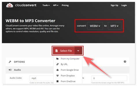 Convert Webm To Mp3 5 Recommended Ways Onlineoffline