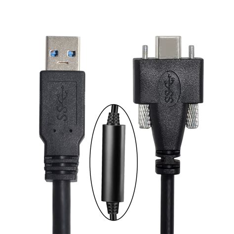5 Meters Usb 31 Type C Dual Screws Locking To Sta Vicedeal