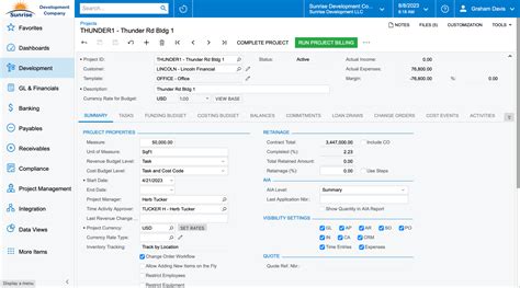 Acumatica Real Estate Development Accounting Software Reviews Demo