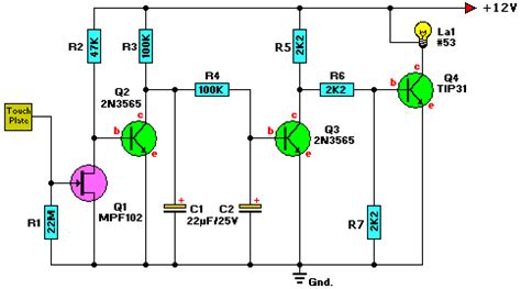 Simple Touch Switch Electronics Lab
