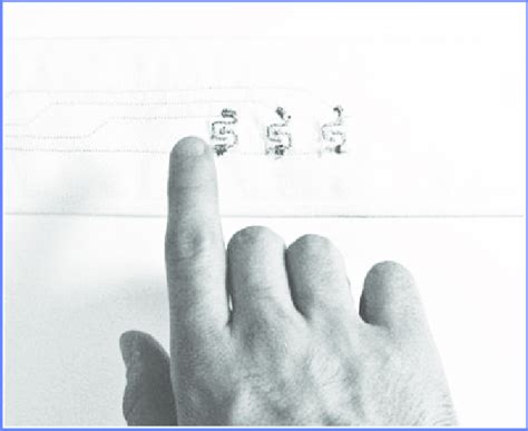 Textile Interface For Digital Audio Player Control Download Scientific Diagram