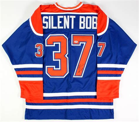Kevin Smith Signed Clerks Silent Bob Jersey Psa Coa Pristine Auction