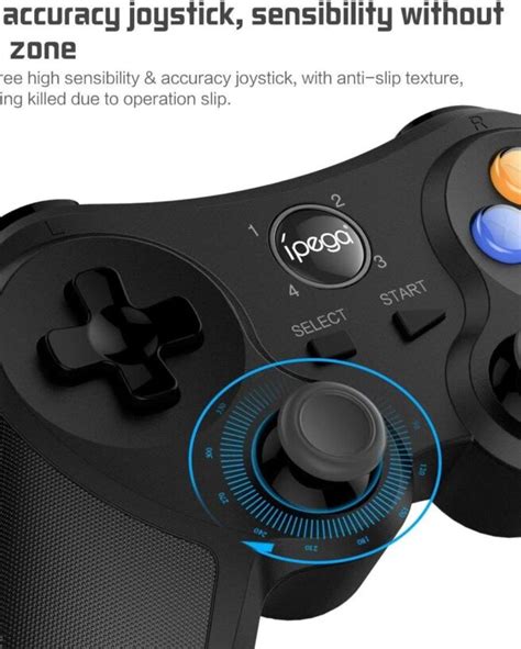 IPEGA 9078 Wireless Bluetooth Gamepad On Android Smartphone With Mobile ...