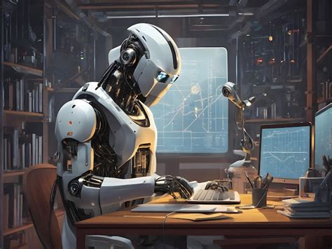 Premium Ai Image 3d Vector Robot Chatbot Ai In Science And Business Technology And Engineering