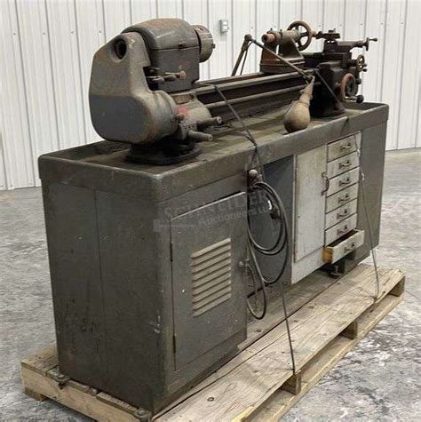 Logan Model 1957 Machinist Lathe Schneider Auctioneers Llc