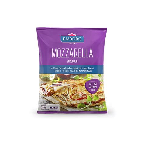 Emborg Parmesan Cheese Shredded 150g