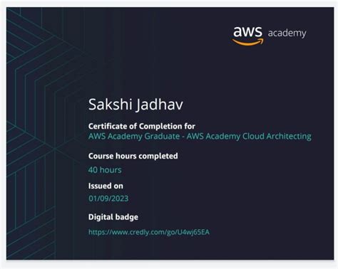 Sakshi Jadhav On Linkedin Aws Amazon Cloud