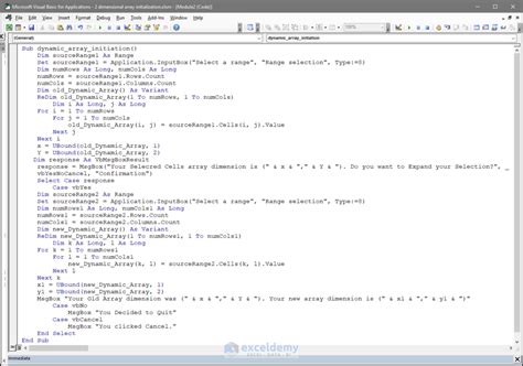 How To Use Vba Array Function In Excel Exceldemy
