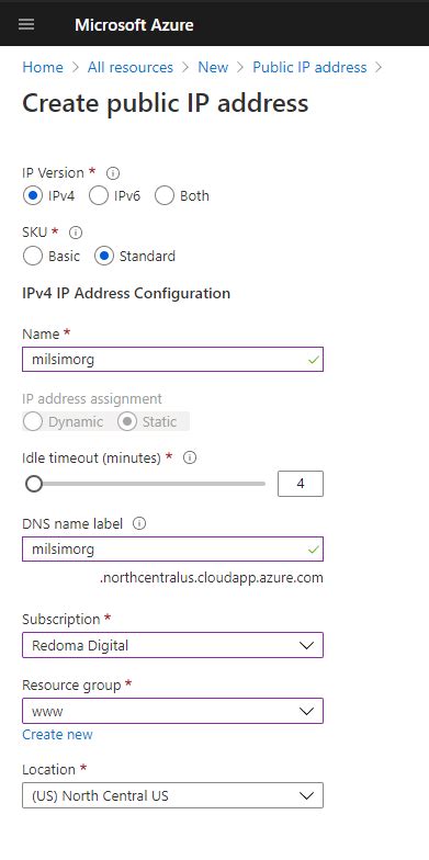 Pointing A Domain Name To Azure Kubernetes Aks With A Static Ip