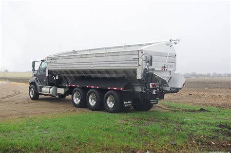 Self Unloading Potato And Agricultural Product Truck Box Bauman