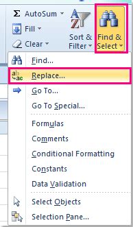 How To Find And Replace Asterisk Question Mark Tilde In Excel